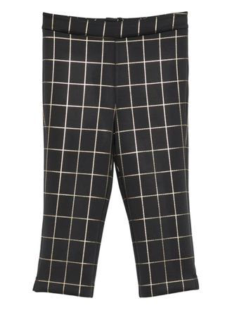 Cynthia Rowley short &agrave; carreaux - Noir