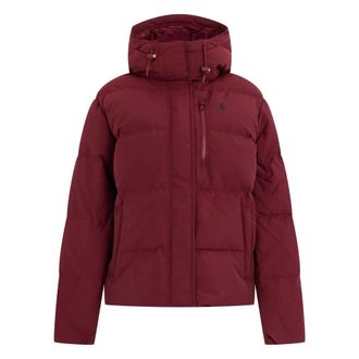 Polo Ralph Lauren Veste matelass&eacute;e &agrave; capuche Carly - Femme - Vestes - Rouge - Taille: 40 FR
