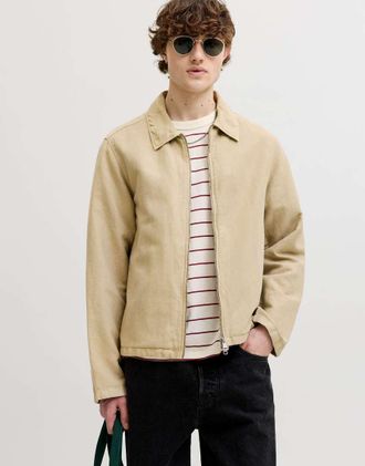 Jack & Jones Veste - Poivre citronn&eacute;-Jaune