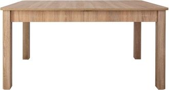 Selsey EAGOR - Esstisch/Ausziehtisch Rechteckig mit abgerundeten Kanten, Ausziehbar von 140 bis auf 190 cm (Sonoma Eiche)