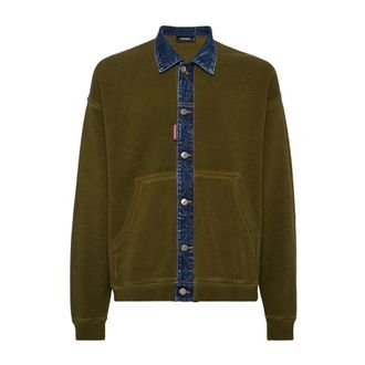 Dsquared2 V&ecirc;tements et Accessoires &agrave; la Mode - Homme - Vestes - Vert - Taille: XS