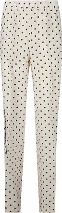 P.A.R.O.S.H. P. A.R. O.S. H. Pantalons D&eacute;contract&eacute;s - Cr&egrave;me