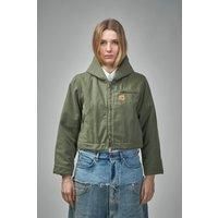 Balenciaga Shrunk Hooded Workwear Parka