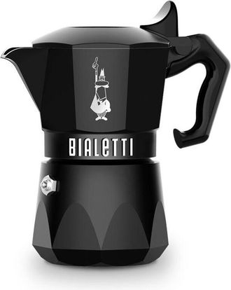 Bialetti Cafeti&egrave;re Brikka Noire Exclusive 2 tasses