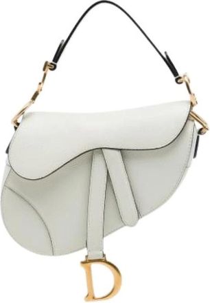 Dior Pre-owned Saddle Bag - - Pre-owned - Damen - Wei&szlig; - ONE SIZE