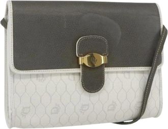Dior Sac bandouli&egrave;re vintage Pre-owned - Femme - Pre-owned - Blanc - Taille: ONE Size