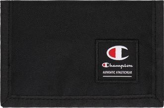 Champion Lifestyle Accessories Script Shop-(806024) Trifold, Reisezubehör, Tri-Fold Brieftaschen, Unisex, Erwachsene, Schwarz (NBK), Einheitsgröße, Schwarz (NB