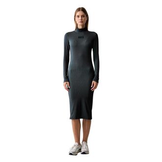 Emporio Armani Emporio Armani Ea7, Femme, Robes, Bleu, Taille: 36 FR Robe Coupe Ajust&eacute;e 7.0