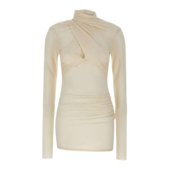 Entire studios Entire Studios - Gres Top - Femme - Tops - Beige - Taille: 40 FR