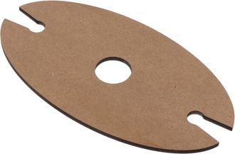 Cabilock Weinglashalter aus Holz und Eisen Ovaler Weinflaschenhalter H&auml;ngend Platzsparendes Weinregal Wei&szlig; Robust und Modisch f&uuml;r Zuhause und K&uuml;che