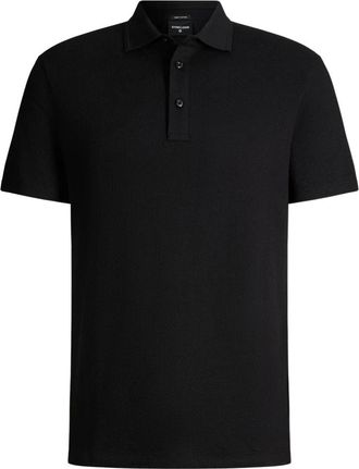 Strellson Homme, Tops, Noir, Taille: 2XL Polo Textur&eacute;
