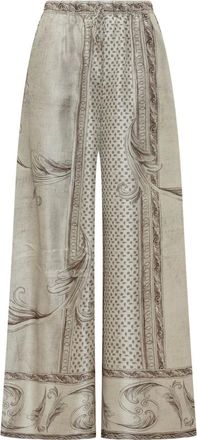 Max Mara Femme, Pantalons, Beige, Taille: 38 FR Mxmrive Pantalone