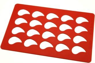 Pati-Versand Silikonrahmen für Aufleger Tropfen