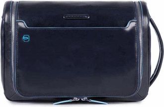 Piquadro Femme, Sacs, Bleu, Taille: ONE Size Beauty Case