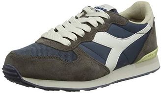 Diadora Camaro, Pompes à plateforme plate mixte adulte, Blu (Blu Insegna/Grigio Pellicano), 36.5 EU