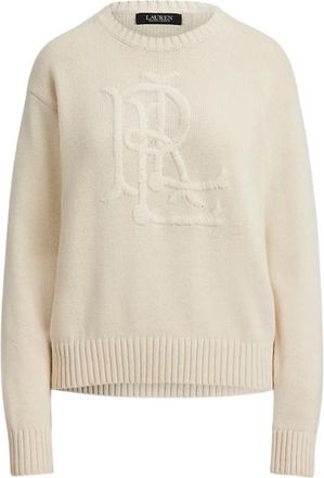 Ralph Lauren Riednee Langarm-Pullover - - Knitwear - Damen - Beige - S