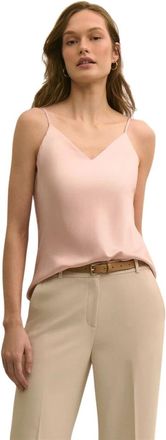 Brooks Brothers Femme, Tops, Rose, Taille: 36 FR Silk Charmeuse Top