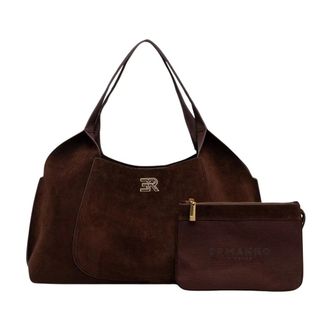 Ermanno Scervino Firenze Shopper - Femme - Sacs - Brun - Taille: ONE Size