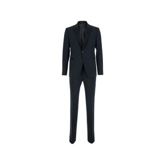 Giorgio Armani Homme, Costumes, Bleu, Taille: 2XL Costume Virgin Laine Vierge