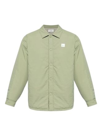 American Vintage surchemise Zotcity &agrave; boutonni&egrave;re - Vert