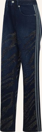 adidas Originals Adidas Originals Straight Jeans Adilenium Season 6 Mit Schmucksteinen blau