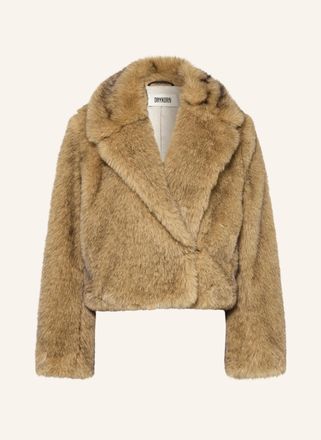 Drykorn Drykorn Kunstfell-Jacke Adwell braun