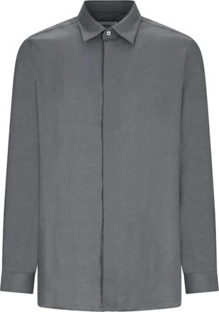 Lardini Homme, Chemises, Gris, Taille: 2XL Camicia Ricerca