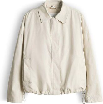 OPUS Kurzjacke HADSON mit abkn&ouml;pfbarer Teddyweste HADSON Regular Lockere Passform, ovaler Schnitt, &uuml;berschnittene Schulter, Langarm