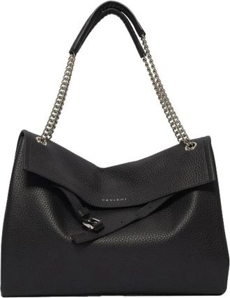 Orciani Femme, Sacs, Noir, Taille: ONE Size Venus Soft Midi