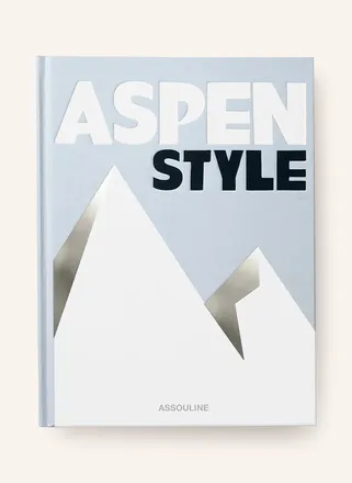 ASSOULINE Assouline Buch Aspen Style blau