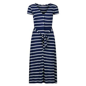 Regatta Maisyn Robe, Bleu Marine/Blanc ray&eacute;, 42 Femme
