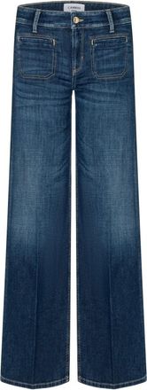 Cambio Damen, Jeans, Blau, XLGröße