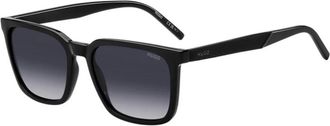 HUGO BOSS Homme, Accessoires, Noir, Taille: 55 MM Square Lunettes de soleil
