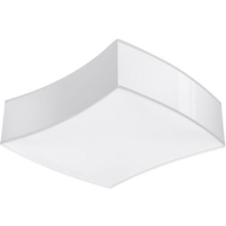 GreenIce Sollux Lighting Square Plafonnier d&eacute;coratif encastr&eacute;, blanc, 39 cm