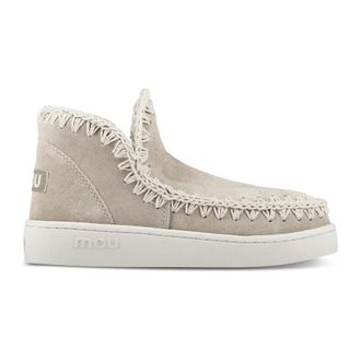Mou Sommer Eskimo Perforierte Wildleder Sneakers - - Shoes - Damen - Beige - 40 EU