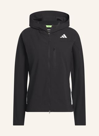 adidas Laufjacke Adizero schwarz
