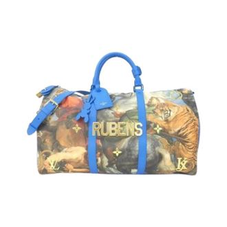 Louis Vuitton unisex, Pre-owned, Bleu, Taille: ONE Size Sac Boston Pre-owned