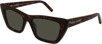 Saint Laurent 276 Mica 033 Sonnenbrille - - Accessories - Damen - Braun - 55 MM