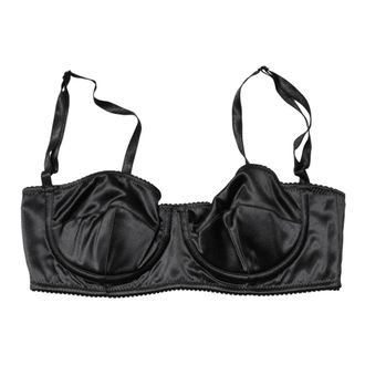 Dolce & Gabbana Femme, Sous-v&ecirc;tements, Noir, Taille: 38 FR Soutien-gorge balconnet &agrave; armatures et semi-rembourr&eacute;