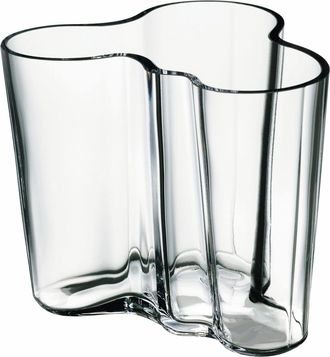 iittala Vase Aalto 95 mm Klar aus Glas