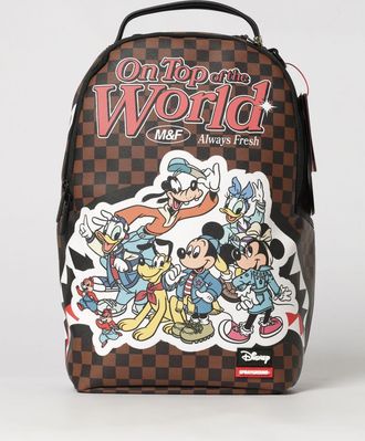 Sprayground Sac &agrave; dos Disney Mickey & Friends &agrave; imprim&eacute; damier