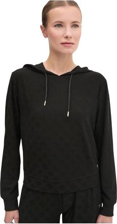Guess Damen, Sweatshirts & Hoodies, Schwarzk, SGr&ouml;&szlig;e