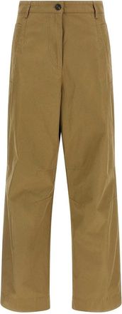 Dries Van Noten Pantalons D&eacute;contract&eacute;s - Beige