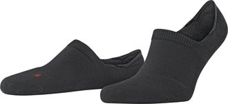 Falke Unisex Füßlinge Cool Kick Invisible U In weich atmungsaktiv schnelltrocknend unsichtbar einfarbig 1 Paar, Grau Dark Grey 3970, 35-36