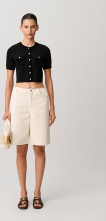 Claudie Pierlot Cardigan maille velours