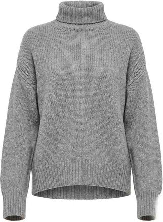 SA SU PHI Pull Col Roul&eacute; - Gris