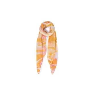 Pieces Polyesterschal mit Fransen - - Accessories - Damen - Mehrfarbig - ONE SIZE