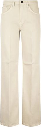 Dondup Femme, Pantalons, Beige, Taille: W25 Jacklyn Wide Leg Jeans