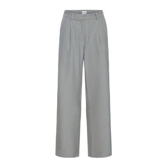 Ichi Ichi, Femme, Pantalons, Gris, Taille: 42 FR Wide Pantalons