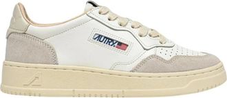 Autry Femme, Chaussures, Blanc, Taille: 38 EU Medalist Low Baskets
